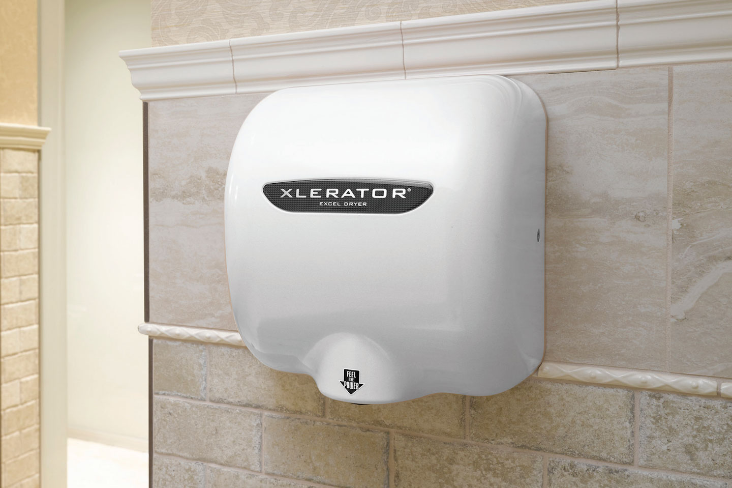 Commercial Bathroom Hand Dryers Dryflow BulletDri Black Hand Dryer