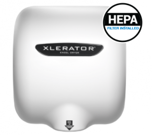 XLERATOR® Hand Dryer with HEPA Filter