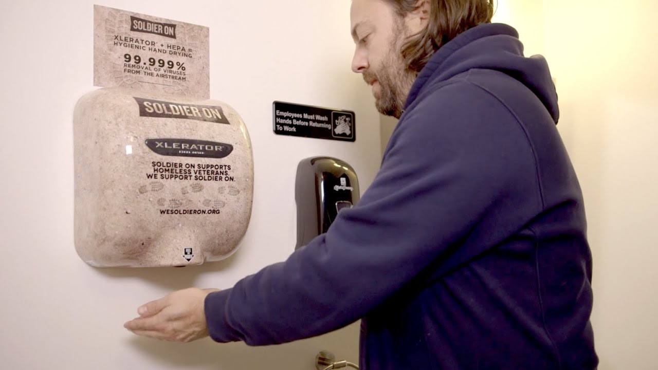 Excel Hand Dryer - Touchless, American Made Commercial Hand Dryer